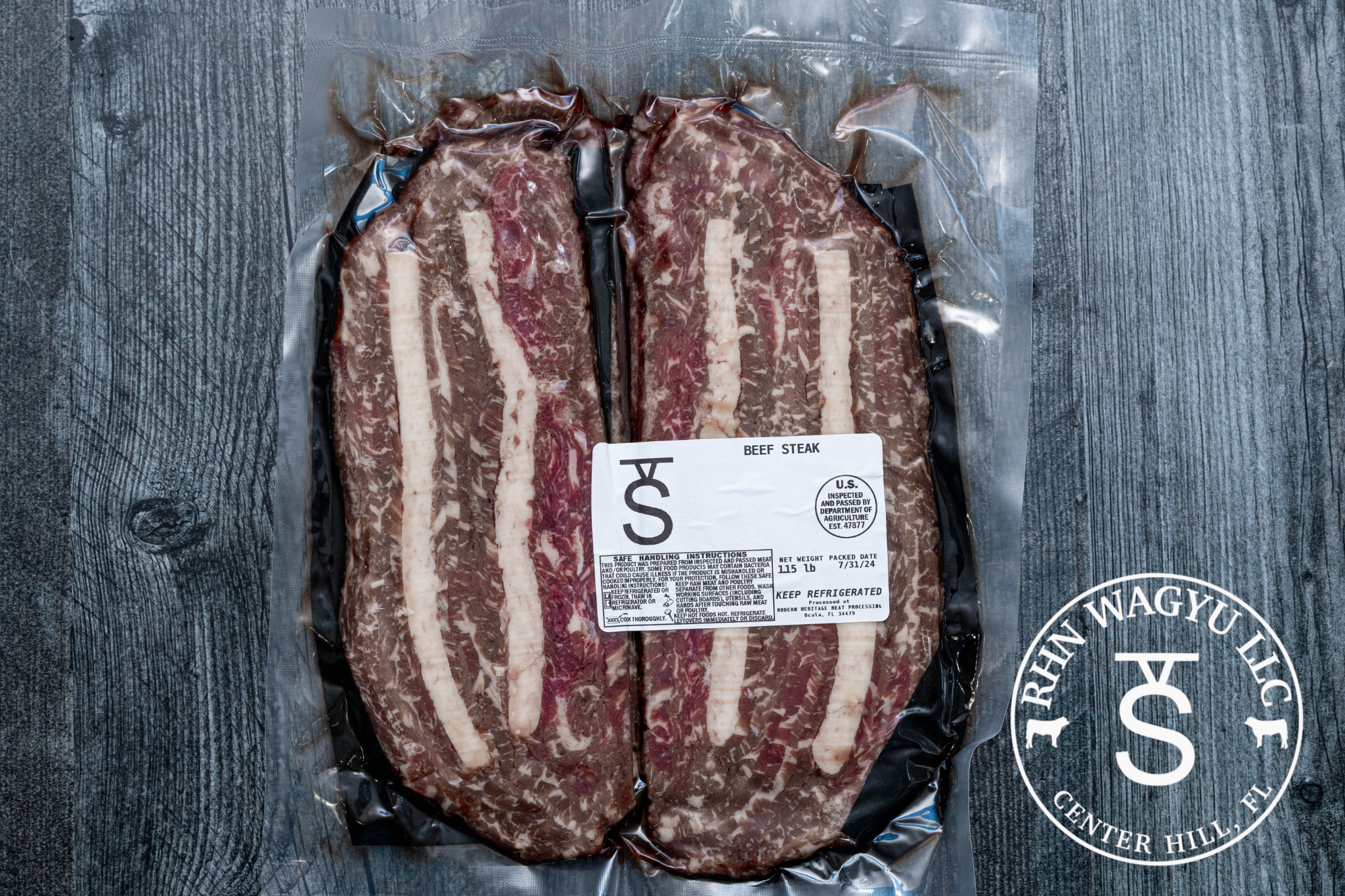 Frozen RHN Wagyu - Center Hilly Philly (Shaved Beef) | RHN WAGYU MEAT ...